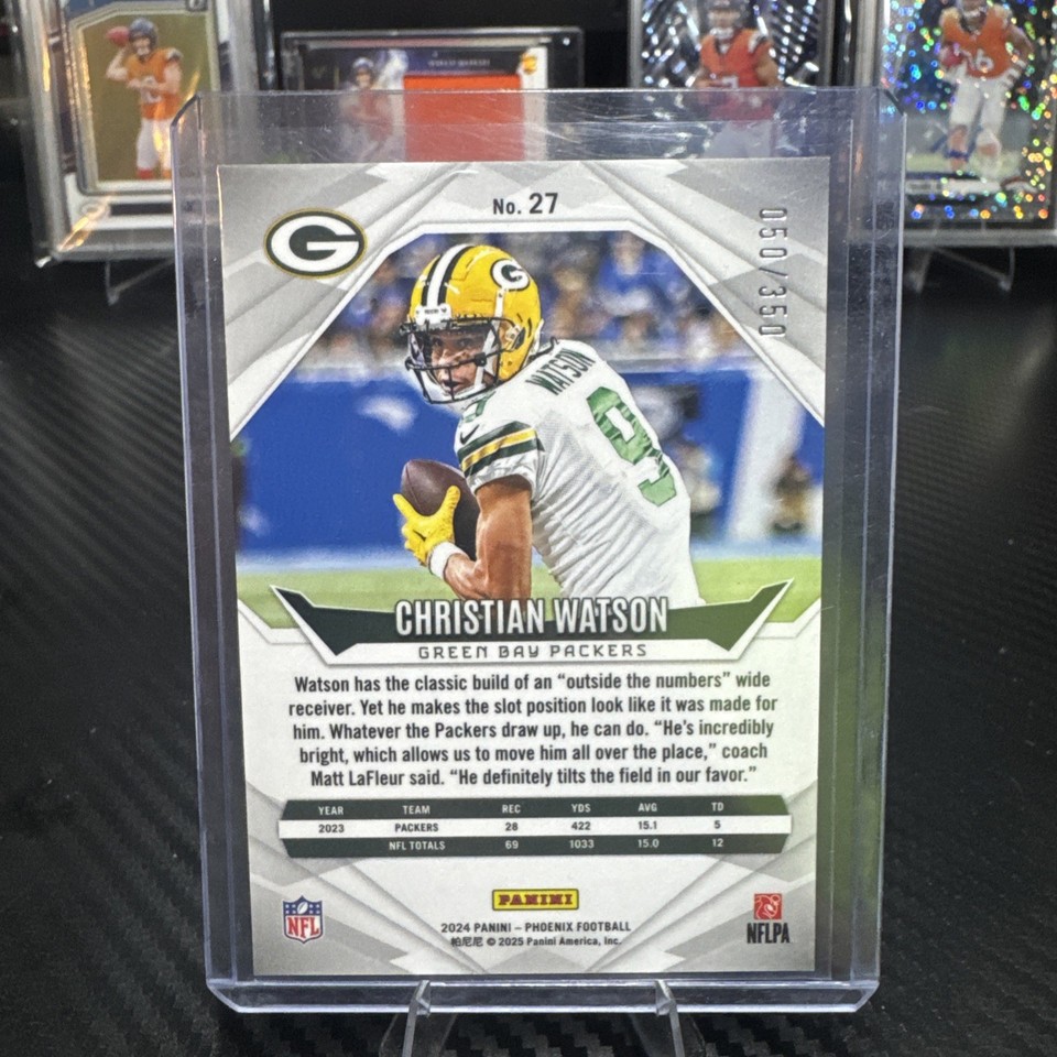 2024 Panini Phoenix - Christian Watson #27 Fire Burst /350 | eBay