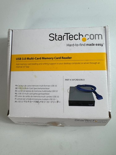 Startech USB 3.0 Internal Multi-Card Reader with UHS-II Support - SD ...