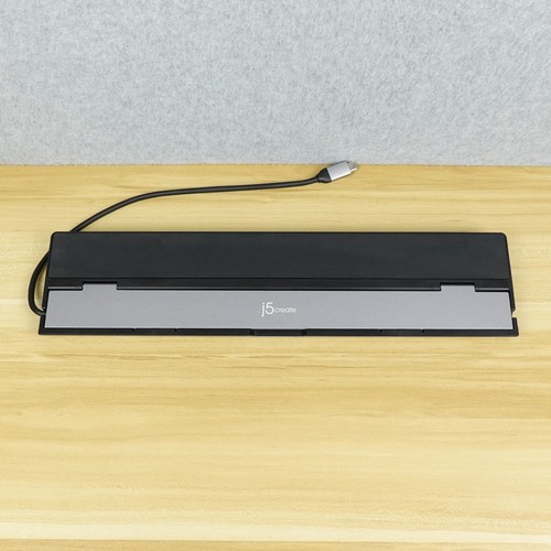 J5 Create JCD543 USB-C Triple Display Docking Station HDMI Display Port ...