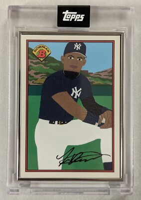 2021 Topps Keith Shore 1989 Bowman Artist Proof #9 Jasson Dominguez /89 ...