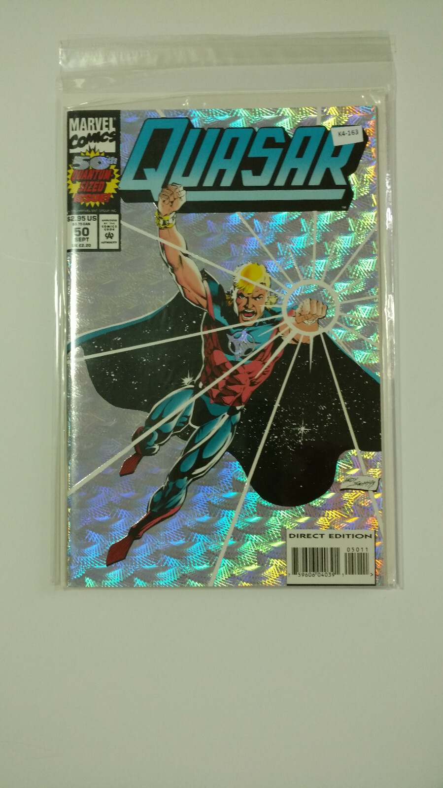 Quasar #50 1993 High Grade 9.4 Marvel Comic Book K4-163 | eBay