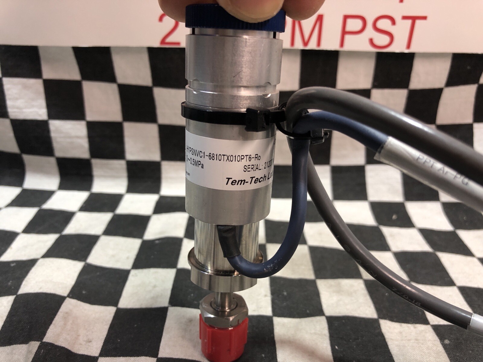 TEM-TECH LAB Pressure Transmitter, HYPSNVC1-6810TX010PT6-Ro ...