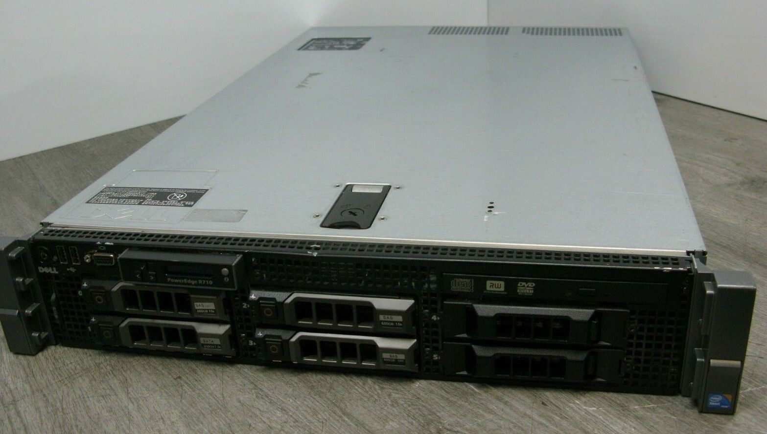 Dell POWEREDGE R710 Server 1*intel Xeon E5606 Qc 2.13ghz CPU 48gb RAM ...