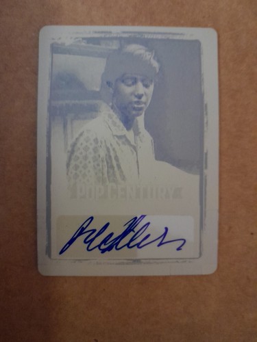 Ralph Macchio 1/1 Autograph Printing Plate Leaf Pop Century The Karate ...