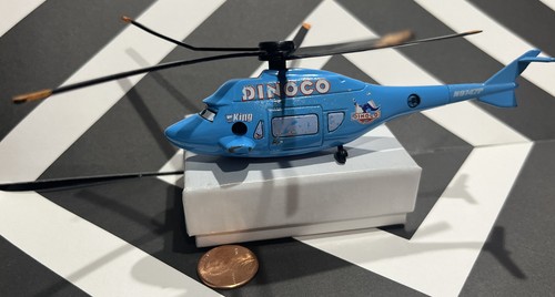 METAL Disney Cars Pixar Planes Helicopter Dinoco Blue | eBay