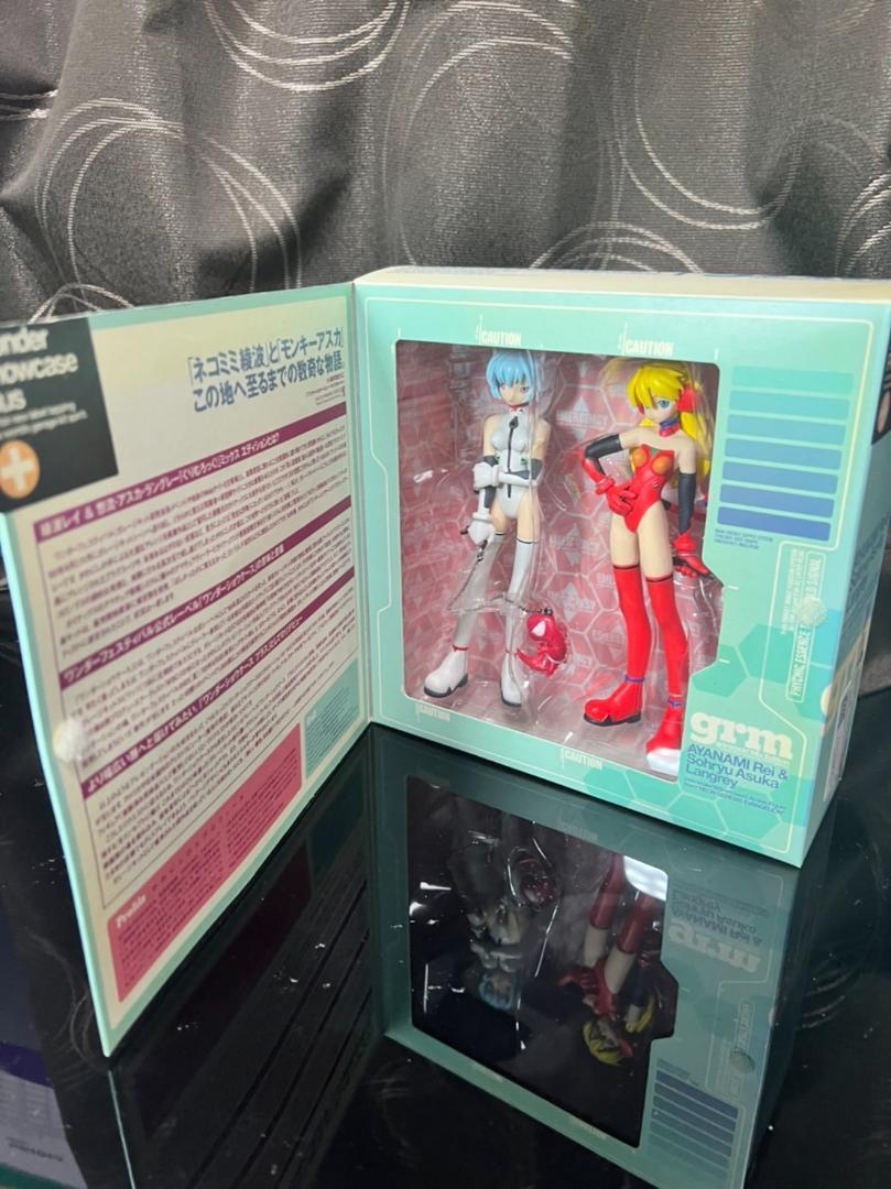 Kaiyodo WSC Evangelion Ayanami REI Asuka Gurimurokku Figure for sale ...