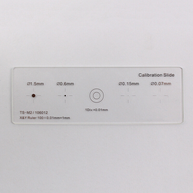 0.01 mm Stage Graticules Microscope Stage micrometer Calibration Slide ...