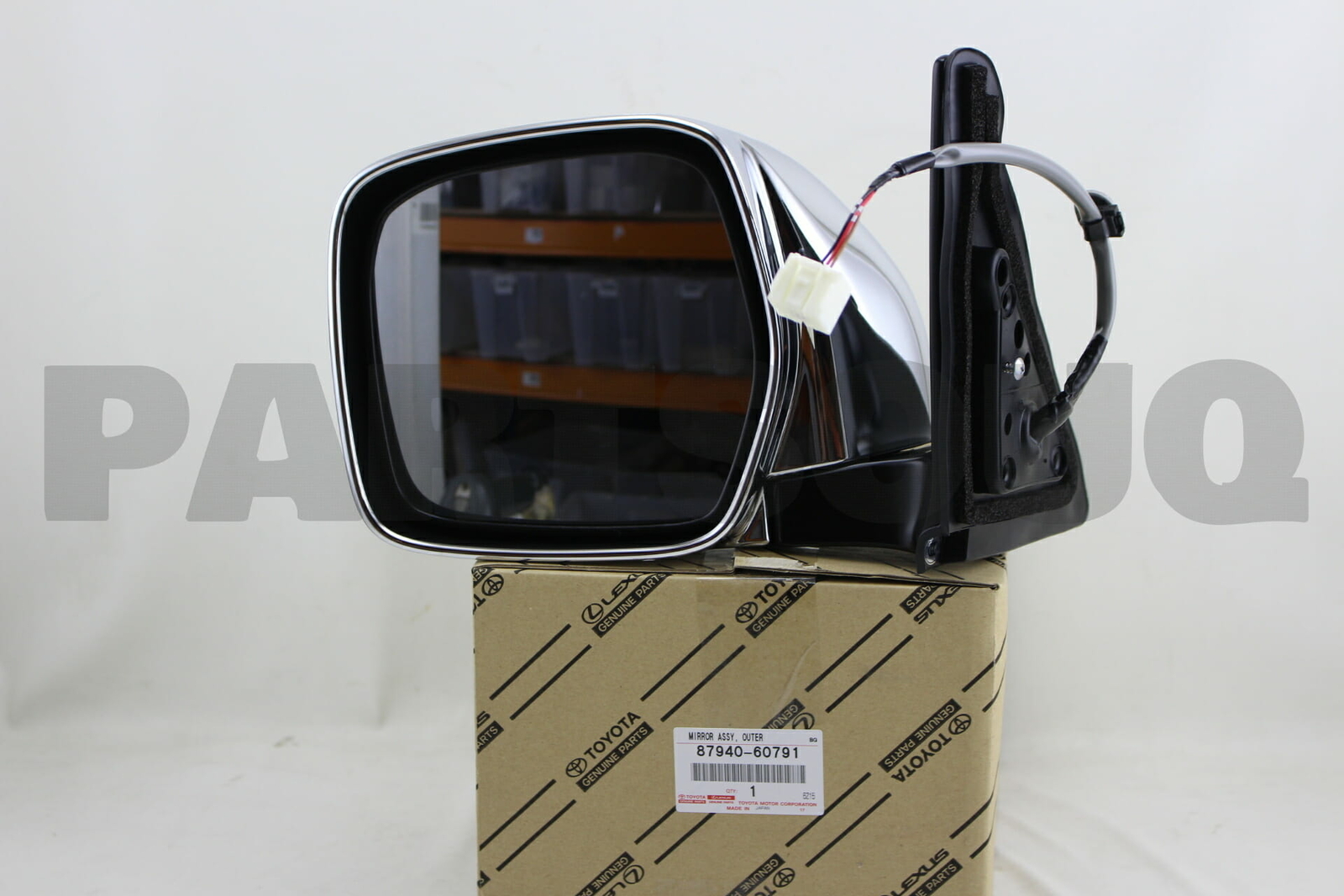 8794060791 Genuine Toyota MIRROR ASSY, OUTER REAR VIEW, LH 87940-60791 ...