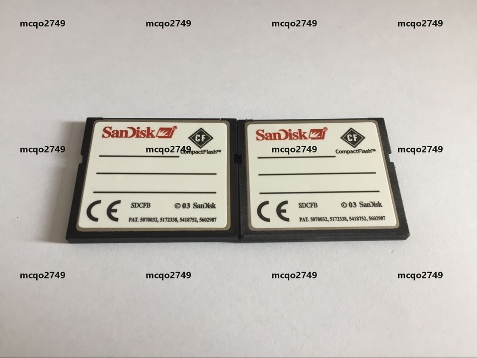 10PCS 32MB Sandisk Compact Flash Card 32MB CF Memory card SDCFB | eBay