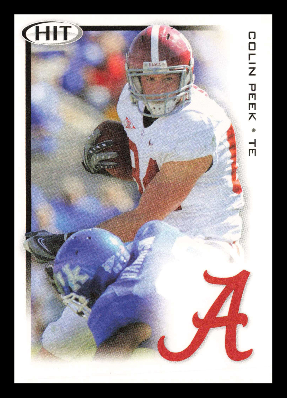 Colin Peek #34 2010 SAGE HIT Alabama Crimson Tide | eBay