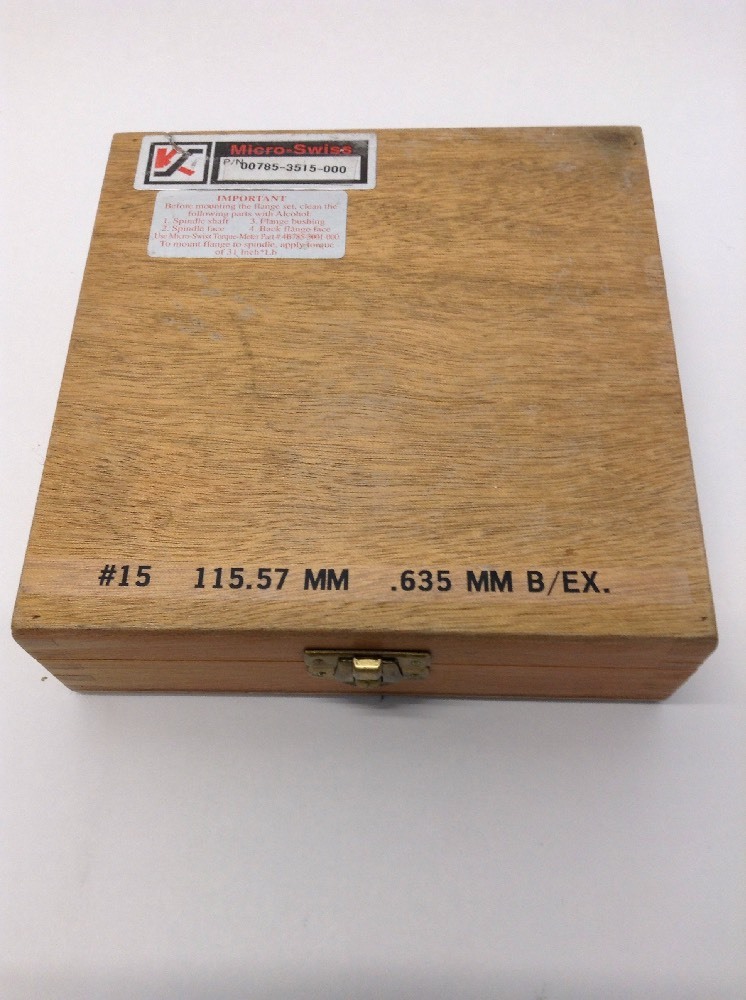 DISCO DICING SAW FLANGE ADT K&S 785-3515 SINGLE BLADE FLANGE OD CUTTING ...