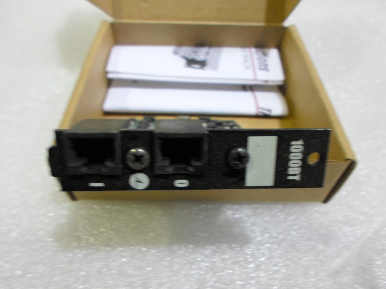 TRANSTECTOR 1000-1194 1000BT 2200-471 DXR 10/100BT SURGE PROTECTOR ...