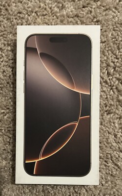 iPhone 16 Pro Max 16 Plus **EMPTY** Retail Box | eBay