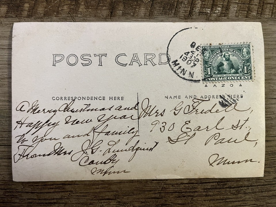 1907 School - Canby, Yellow Medicine MN Posted Antique Real Photo ...