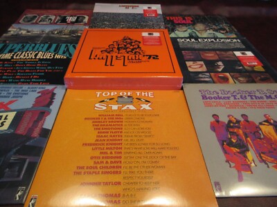 STAX 100+ HITS RARE 12 LP SET KING HAYES BOOKER T OTIS CARLA FLOYD ...