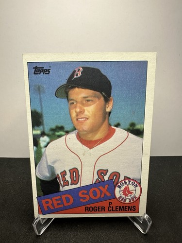 1985 Topps #181 Roger Clemens Rookie RC Boston Red Sox HOF (5) | eBay