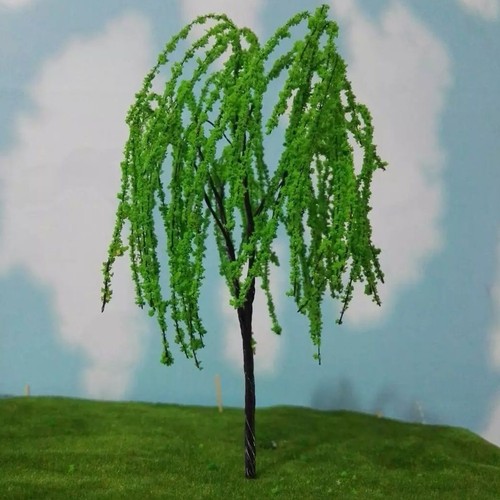 18cm Model Wire Tree Willow Tree Diorama Scene Material Landscape | eBay