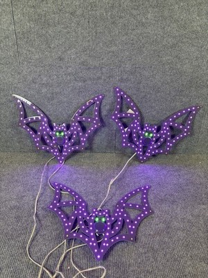 Halloween Classics TWINKLING LED Bats – 3-Pack | Home Accents Holiday ...