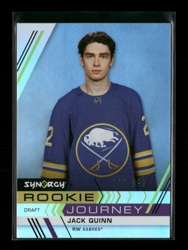 2022-23 Upper Deck Synergy #RJ-6 Jack Quinn Rookie Journey Draft #/699 ...