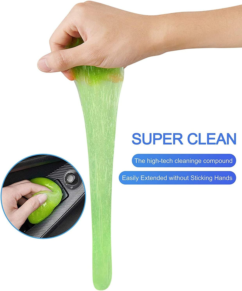 4 Pack Cleaning Gel Universal Dust Cleaner for PC Keyboard Cleaning Car ...