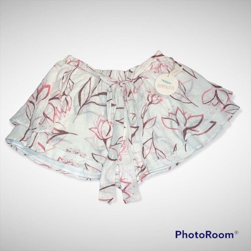 Hummingbird Gauze Floral Flutter Shorts Size M NWT | eBay
