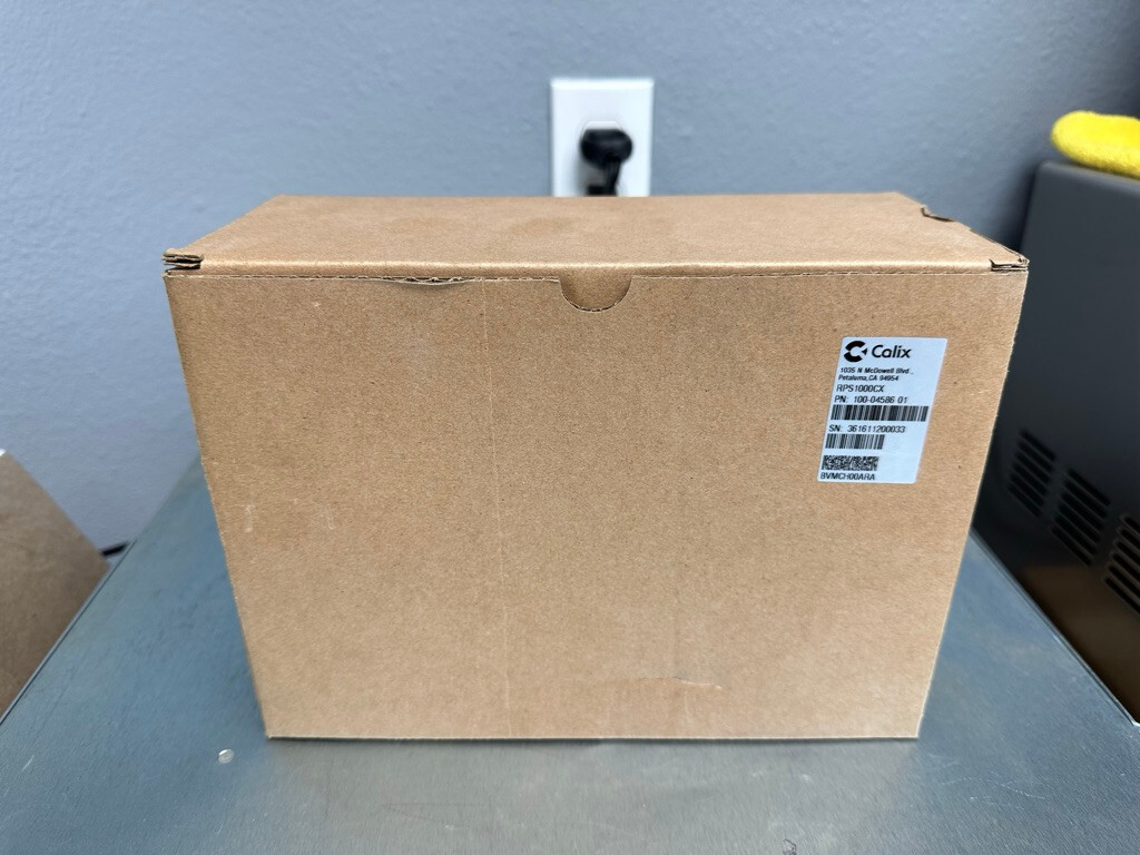 Calix E3-2 RPS1000CX 60/90 VAC Coaxial Input Power Supply Module 100 ...