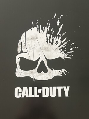 Call of Duty ~ Modern Warfare 3 Soldier & Skull ~ Double Sided 11 x 14 ...