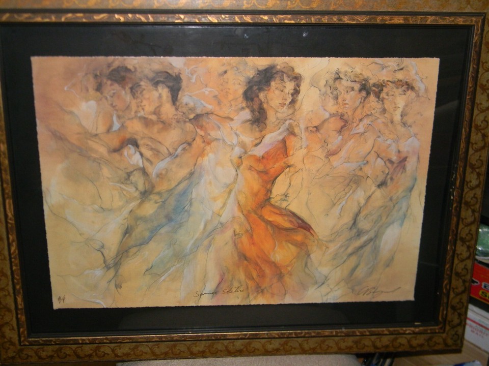 Original Serigraph "Summer Solstice" by GARY BENFIELD A/P Artist Proof ...