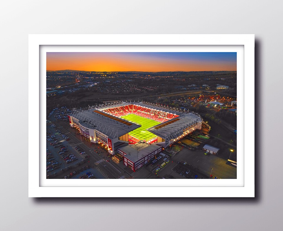 Stoke City Gifts, Framed Picture, Print, Bet 365 Stadium, Britannia ...