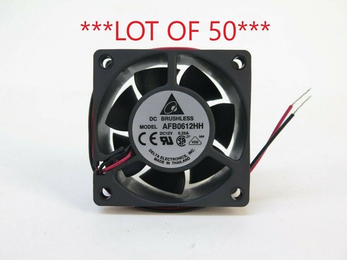 Delta AFB0612HH 60mm X 60mm Fan, 2 Wire 12V, 0.25A - 5000RPM WS-C3524 ...