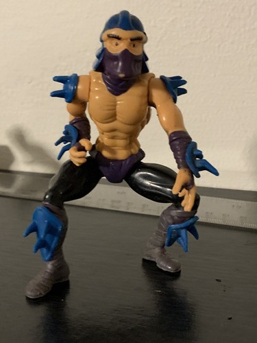 Vintage TMNT Teenage Mutant Ninja Turtles Shredder With Cape Hard Head ...