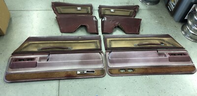 1975 Pontiac Grandville Convertible Front Door & Rear Qtr Interior ...