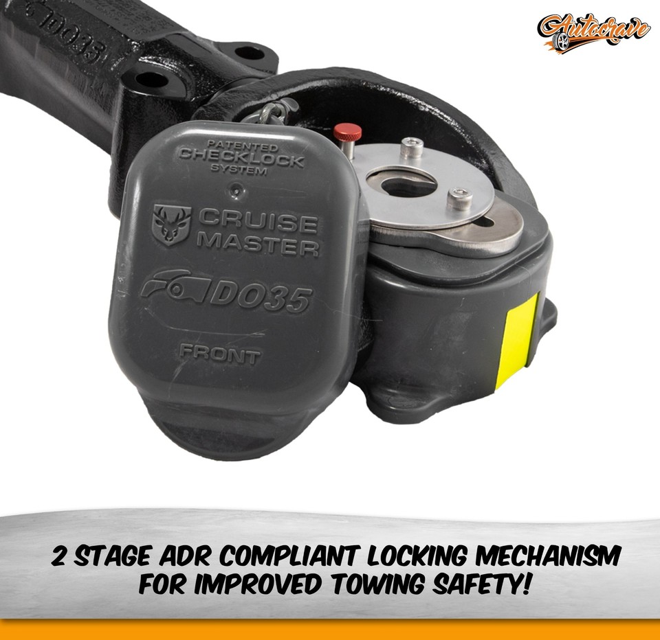 Brand New Cruisemaster DO35-V3PLUS3.5T Coupling Hitch with Bolt Kit ...