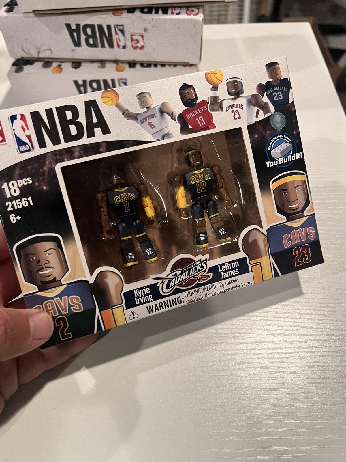 2016 NBA C3 Construction Lebron James Kyrie Irving Cleveland Cavaliers ...