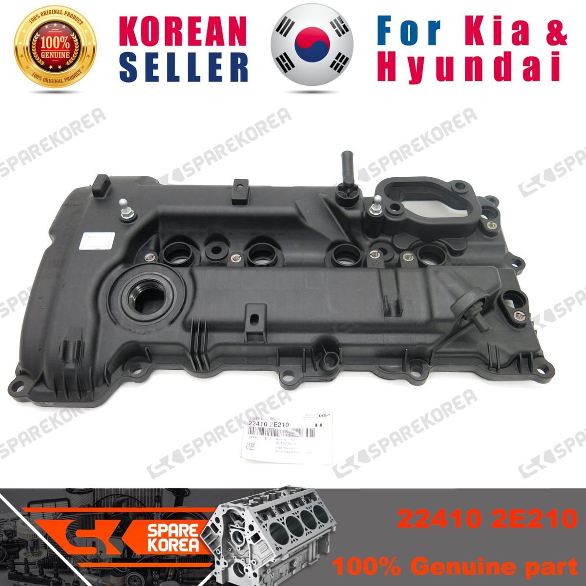 Engine Valve Cover A-Premium Engine Timing Chain Kit W/Sprocket ...