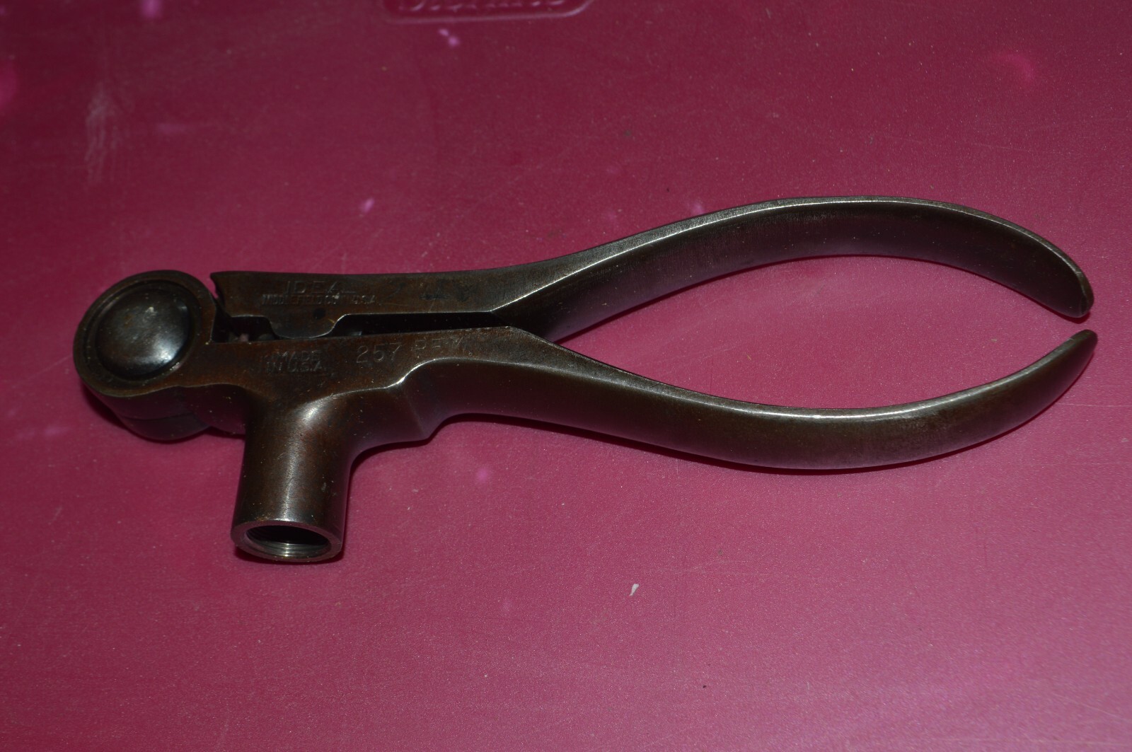 LOT #24 LYMAN 310 IDEAL LONG NECK STEEL HAND RELOADING TOOL #257 REM ...