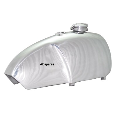 Fits TRIUMPH TIGER CUB Trials Scrambler Alloy Petrol Fuel Tank And ...
