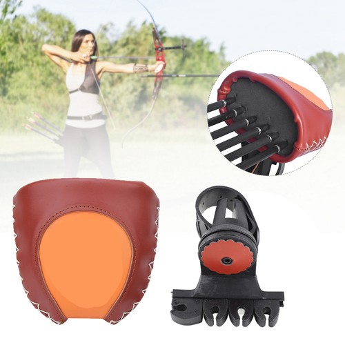 Quick Release 6 Arrows Archery Quiver Arrow Storage Box for Recurved ...