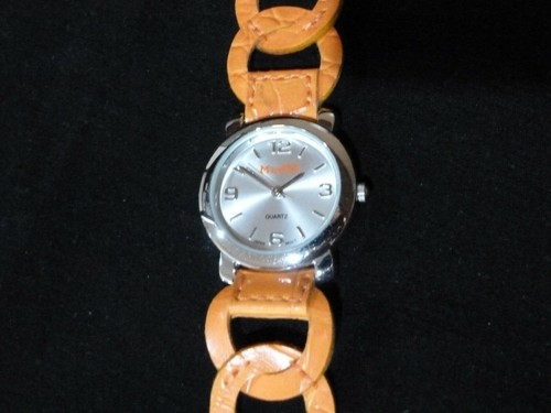 MUDD Women's Stainless Steel Quartz Battery Watch - Orange band | eBay