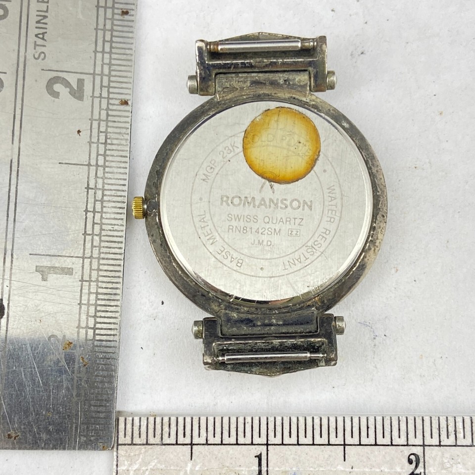 Romanson Quartz Sub-Second Analogue Watch For Parts & Repair R727 | eBay
