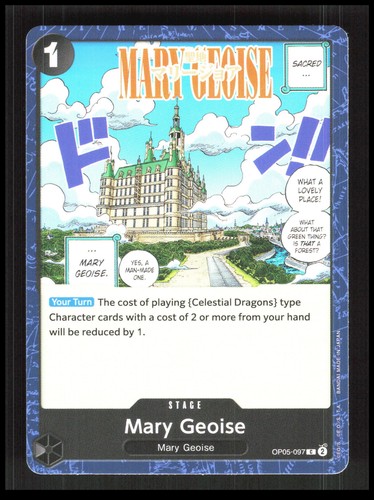 One Piece Mary Geoise OP05-097 Awakening of the New Era TCG CB-1-4-C-11 ...