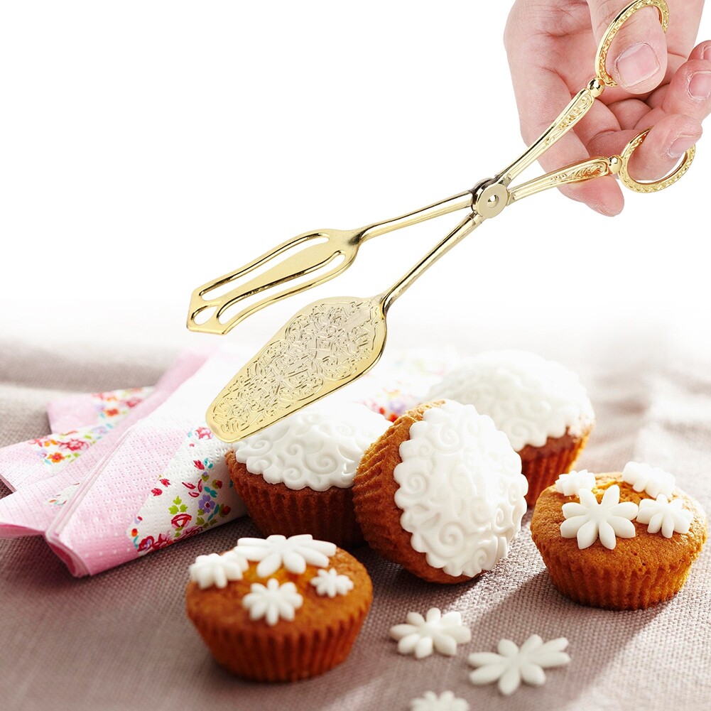 Bread Tongs Vegetable Clips Cake Clamp Buffet Clamps Barbecue Tongs☜ | eBay