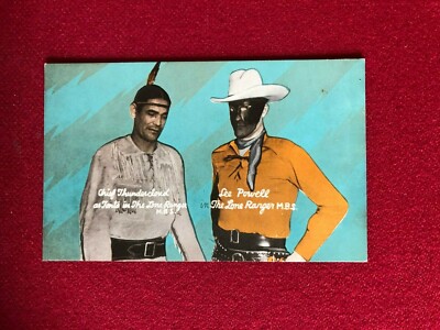 1950's, The Lone Ranger, Original Exhibit Card (Scarce / Vintage) | eBay