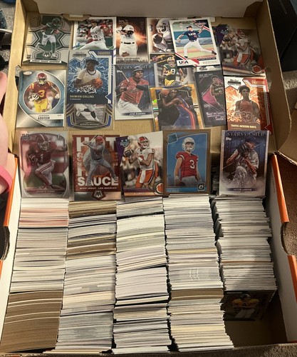 1500+ Sports Card Lot MLB NBA NFL 1980s - 2022 Rookies Refractors ...