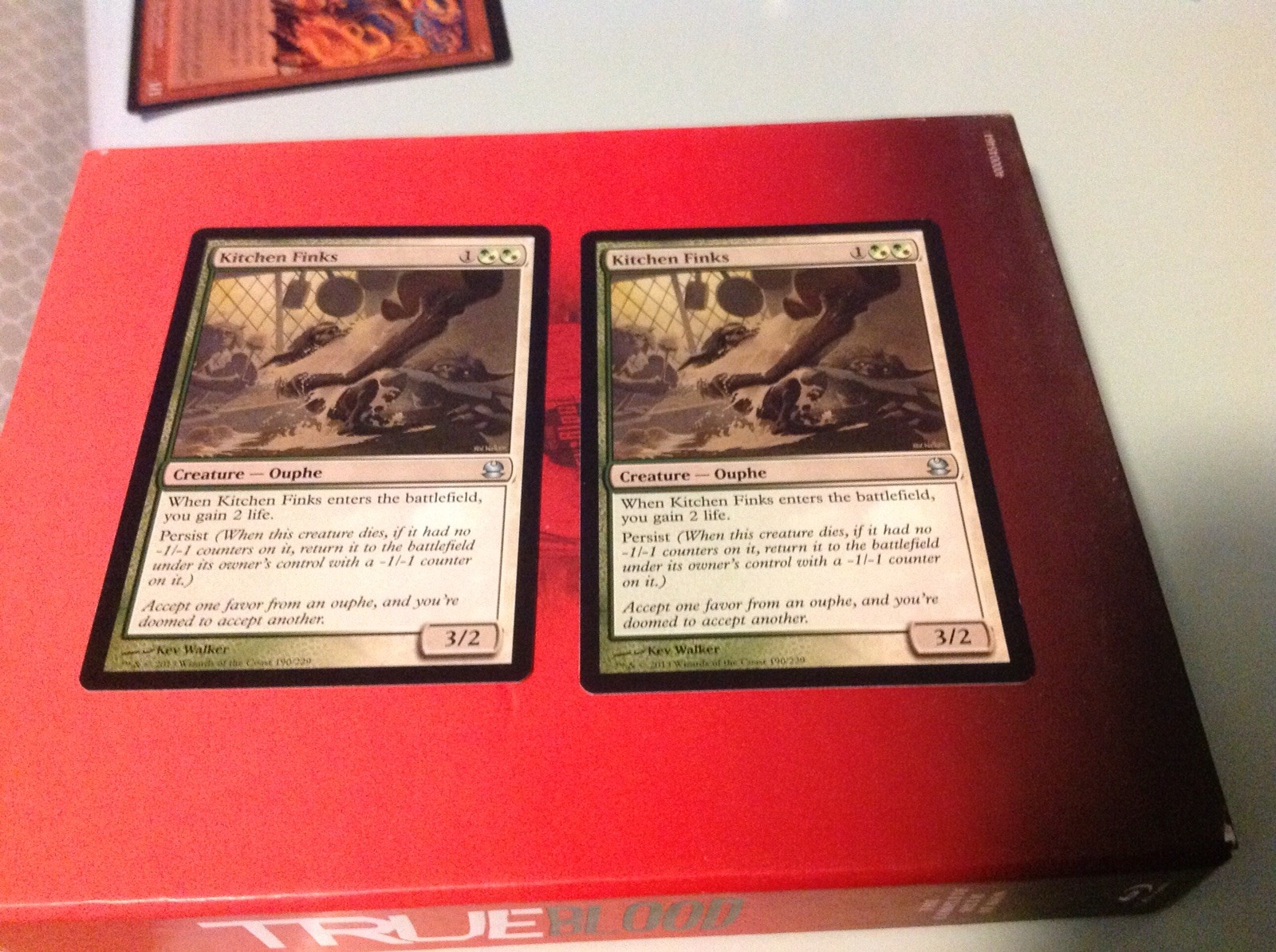 magic the gathering card Kitchen Finks X2 Modern Masters | eBay
