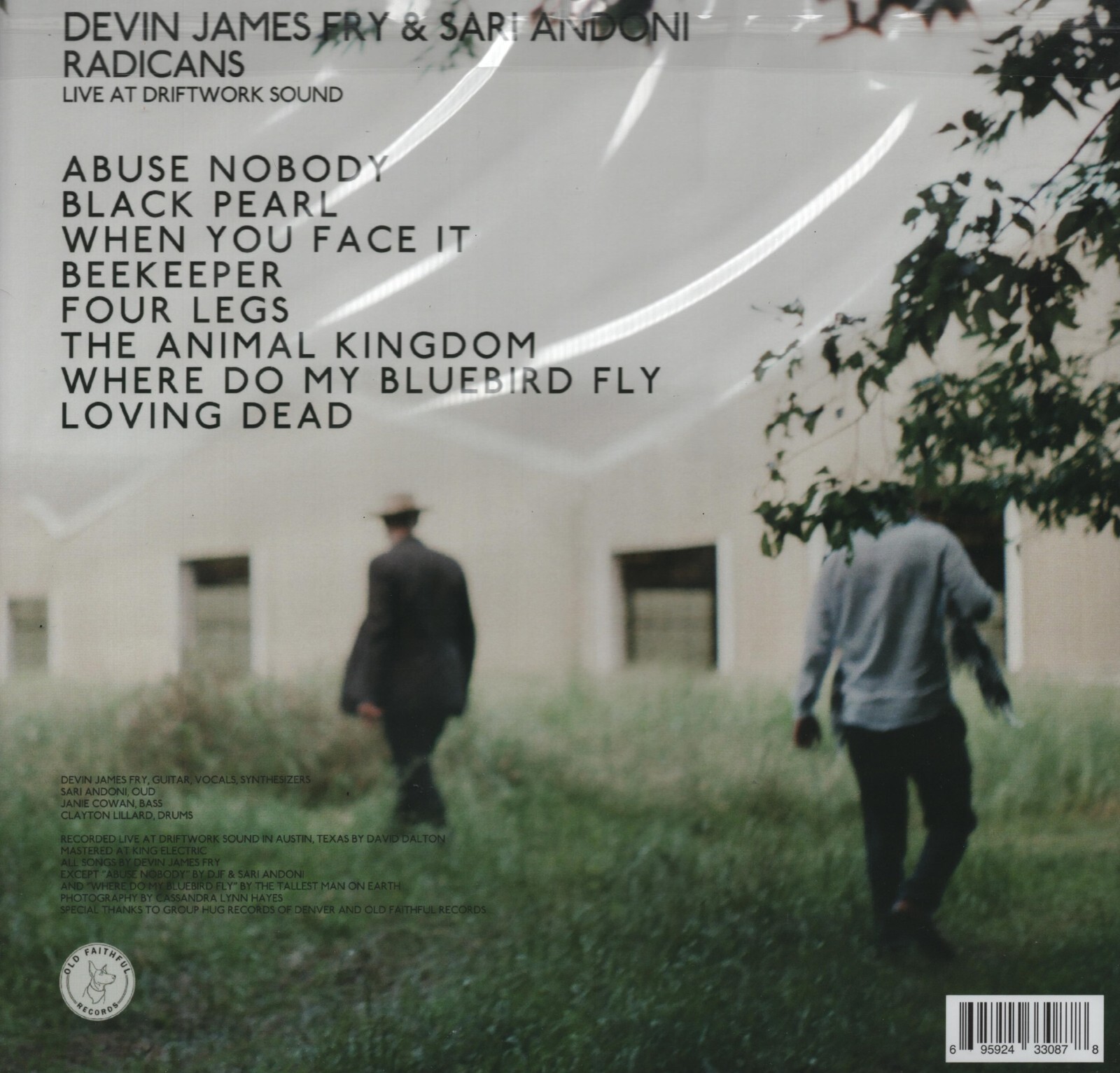 DEVIN JAMES FRY, SARI ANDONI Radicans OLD FAITHFUL RECORDS Sealed Vinyl ...