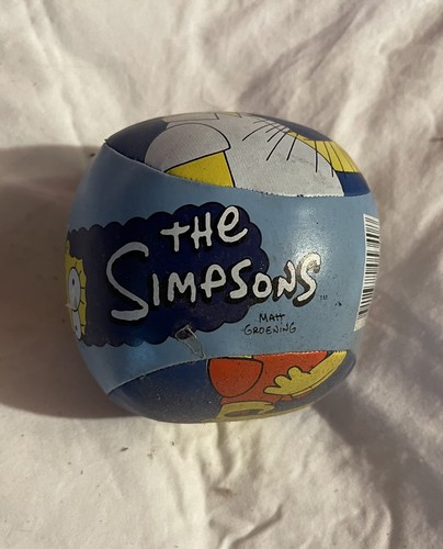 Rinco 2000 The Simpsons Bart Soft Play Ball Bean Bag Foot Toy Vintage ...