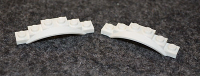 (2) 1x6 White Fender / Window Awning Plate Bricks ~ New Lego Parts ~ | eBay
