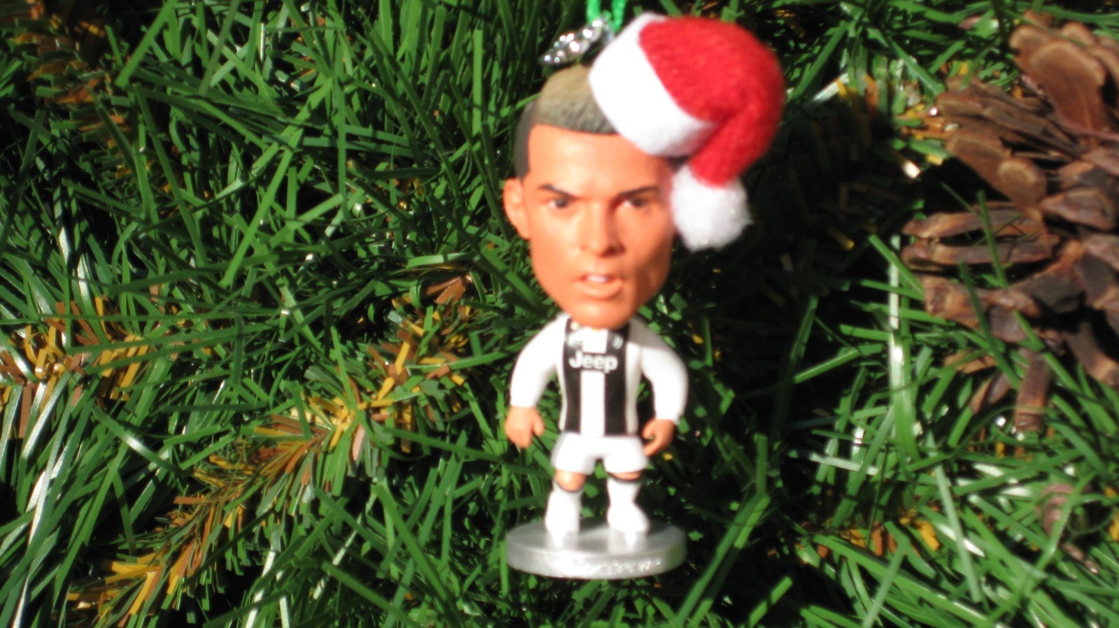 Cristiano Ronaldo Custom Christmas Ornament Juventus Kit w/ 2019 charm ...