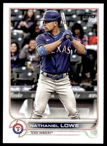 2022 Topps Baseball Card Nathaniel Lowe Texas Rangers #551 | eBay